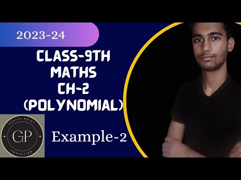 Class-9th | Maths | Ch-2 | Polynomial | Example-2 | Ncert | Cbse | 2023-24 Boards | Best ...