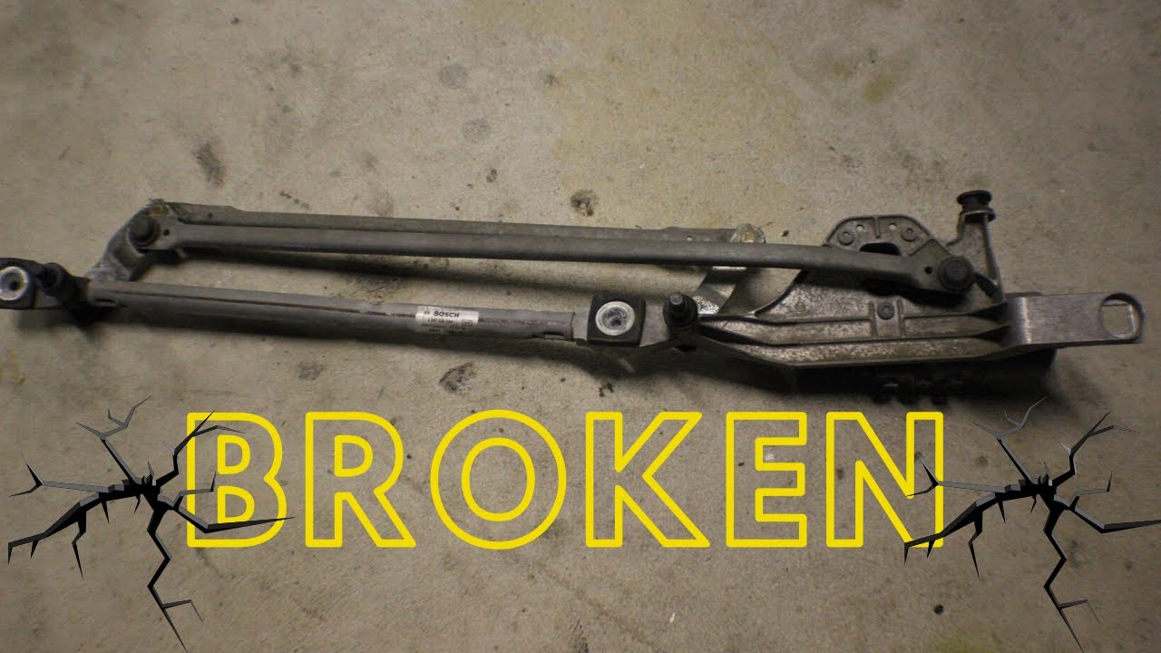 Installing a new wiper motor mk2 focus - YouTube