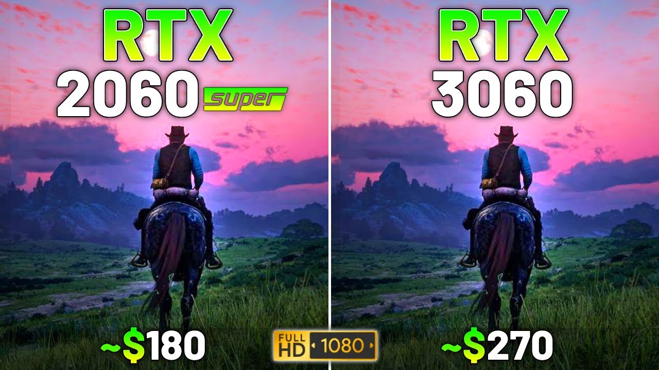 10 Games on RTX 2060 SUPER vs RTX 3060 in 2023 - 1080p - YouTube