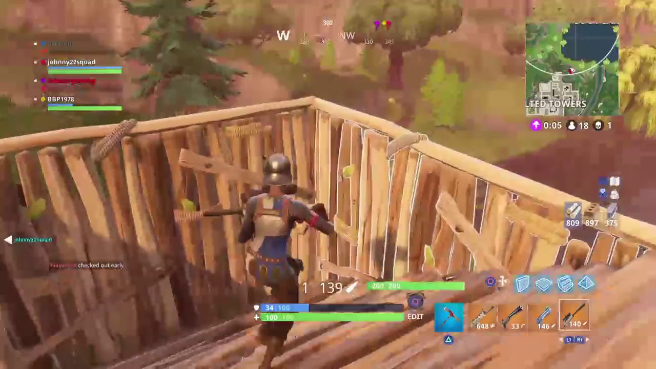 playing Fortnite with my new remote - YouTube