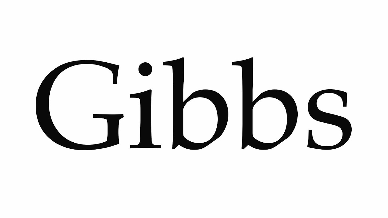 How to Pronounce Gibbs - YouTube