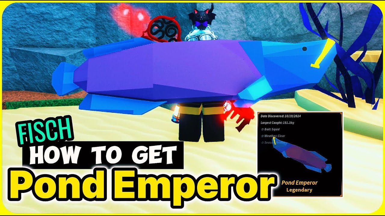 How to Get the POND EMPEROR in Fisch (EASY GUIDE!) - YouTube