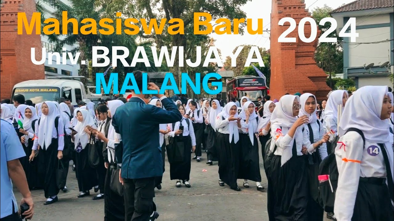 OSPEK MAHASISWA BARU UNIVERSITAS BRAWIJAYA MALANG TH 2024 - YouTube