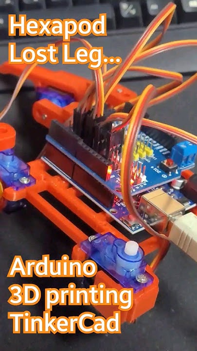 Today working....#tinkercad #arduinoproject #arduino #hexapod #coding #robot - YouTube