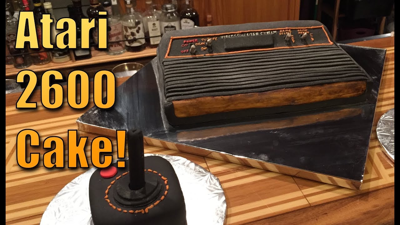 Atari 2600 40th Anniversary Cake - YouTube