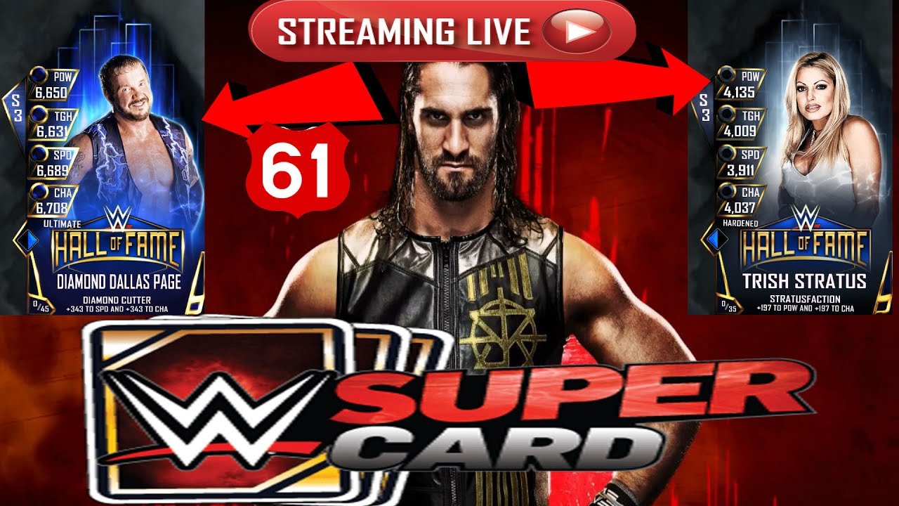 wwe super cards live - YouTube
