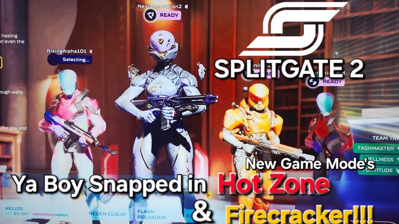 POPPIN' OFF IN THESE NEW GAME MODES/ HOT ZONE & FIRECRACKER!!! | SPLITGATE 2 - YouTube