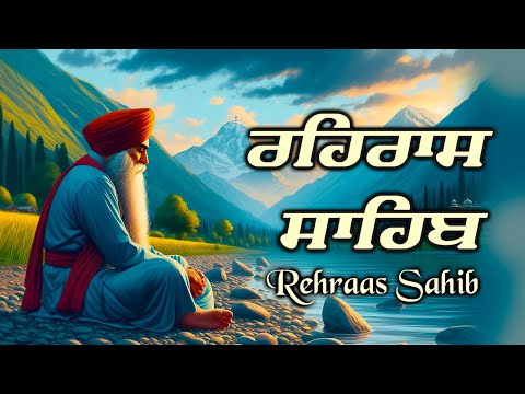 Evening Path Rehras Sahib \\ ਰਹਿਰਾਸ ਸਾਹਿਬ ਪਾਠ \\ Rehras Sahib da Path \\ Rehras Sahib #rehrassahib #wmk