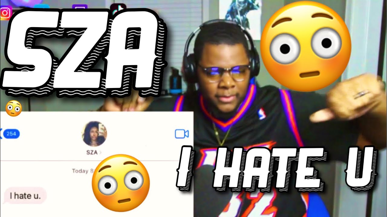 DID SHE JUST CUSS ME OUT?!! SZA - I Hate U (Audio) | REACTION!!! - YouTube