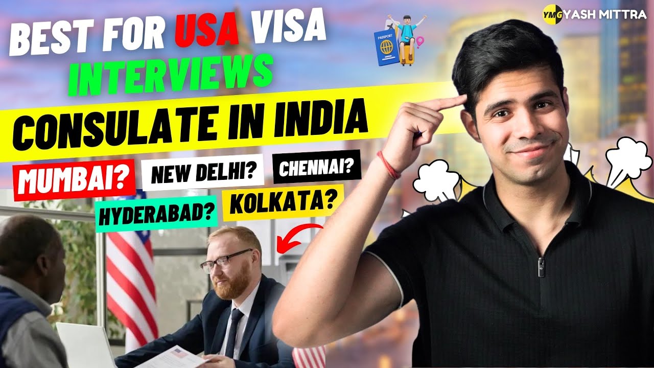 Best Consulate in India for USA Visa Interviews - YouTube