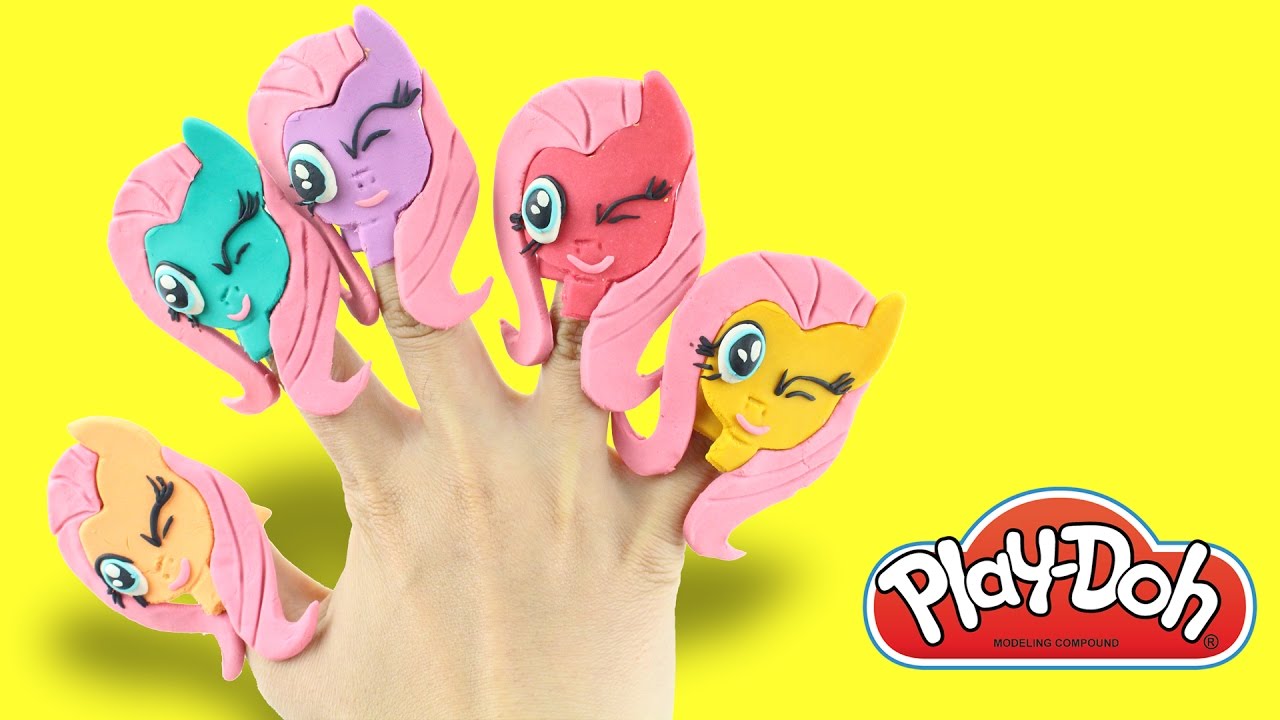 Finger Family Song Learn Colors for Kids My little Pony Finger Family ...