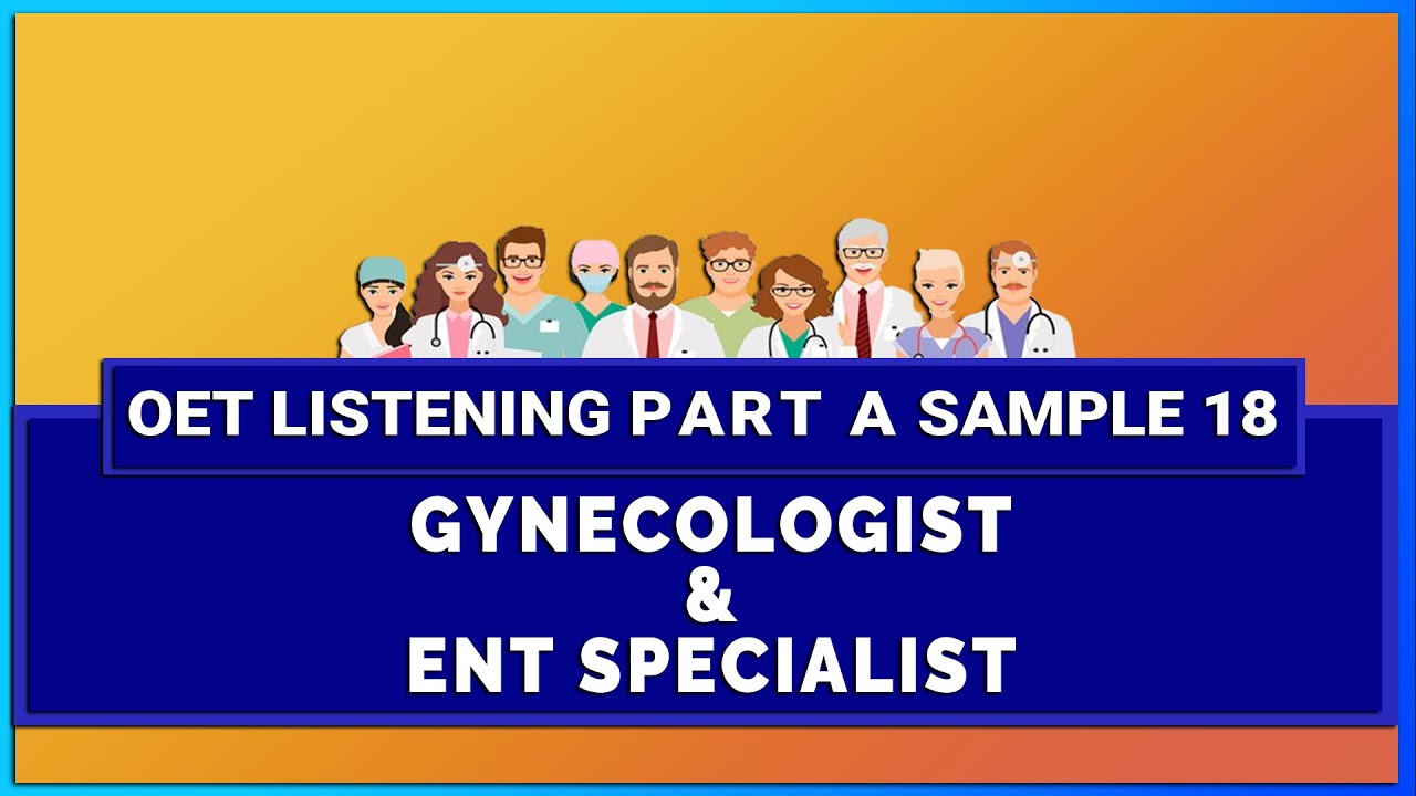 OET LISTENING SAMPLE PART A 18 - LISTENING WITH MIHIRAA - YouTube