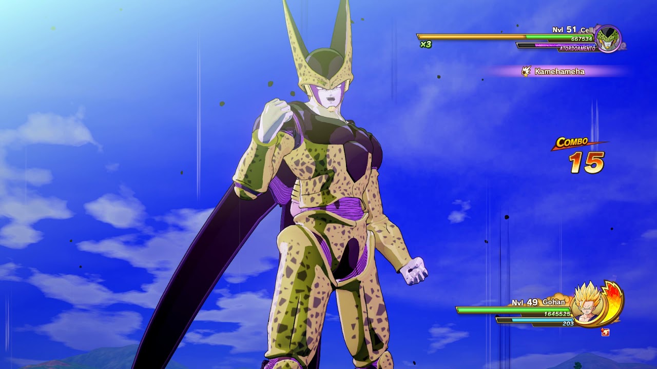 Gohan x Cell part 2 - YouTube