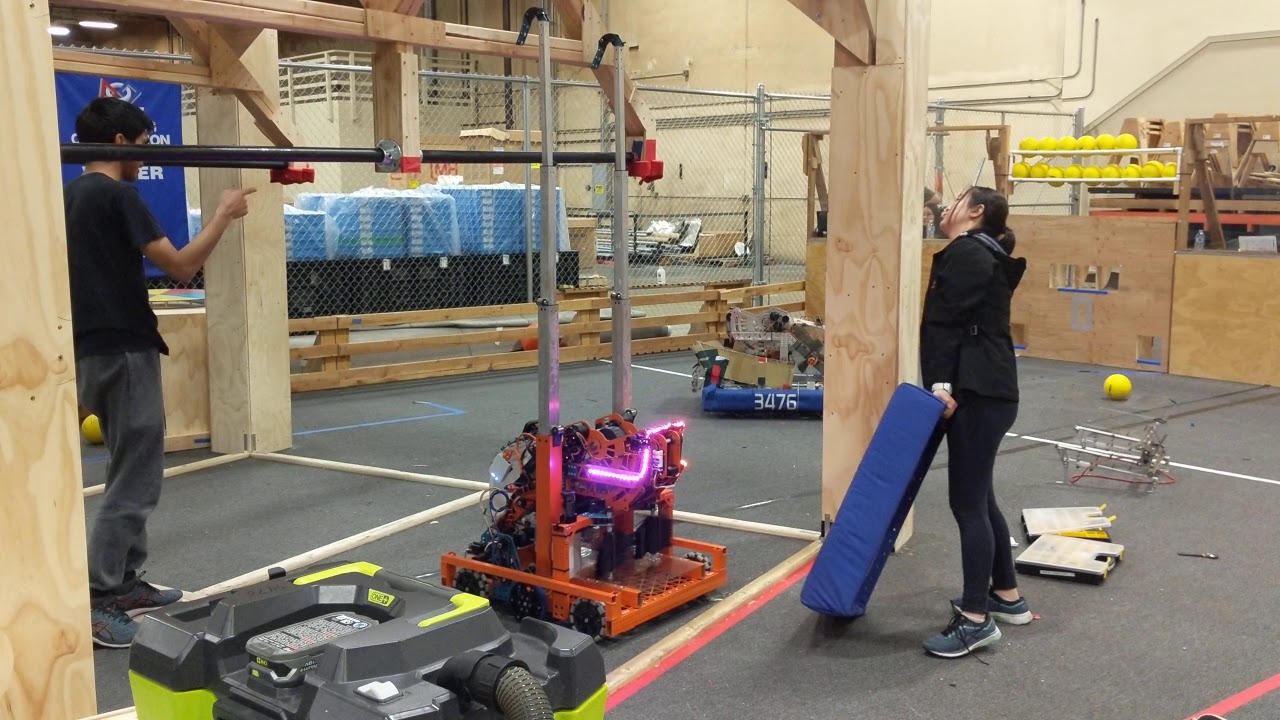 FRC 3476 2020 - Climber Side Climb Test - YouTube