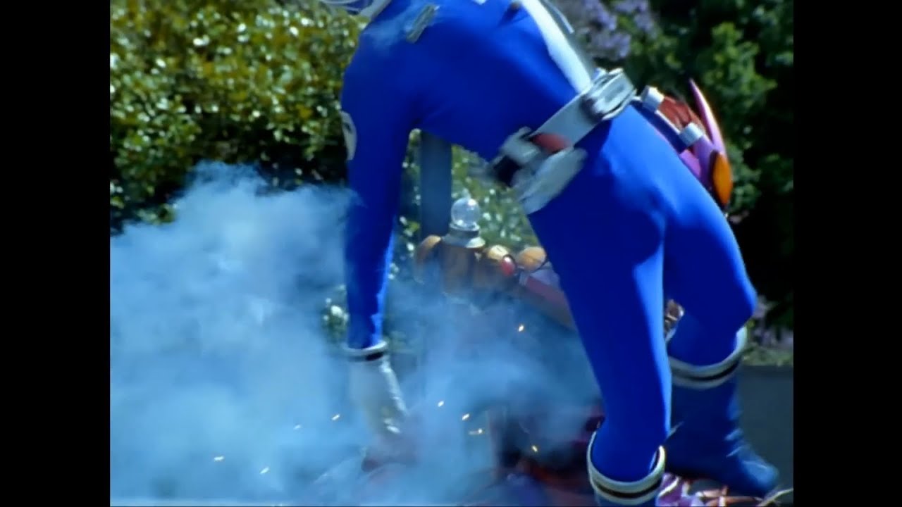 dekaranger blue defeat and body swapped by monster , sentai, power ...