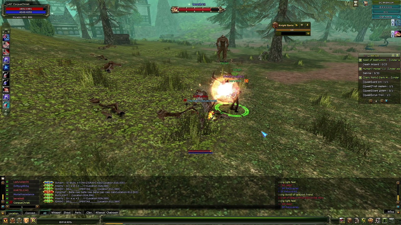 bereth45 MACRO USER HELLSGAREM KNIGHT ONLINE - YouTube