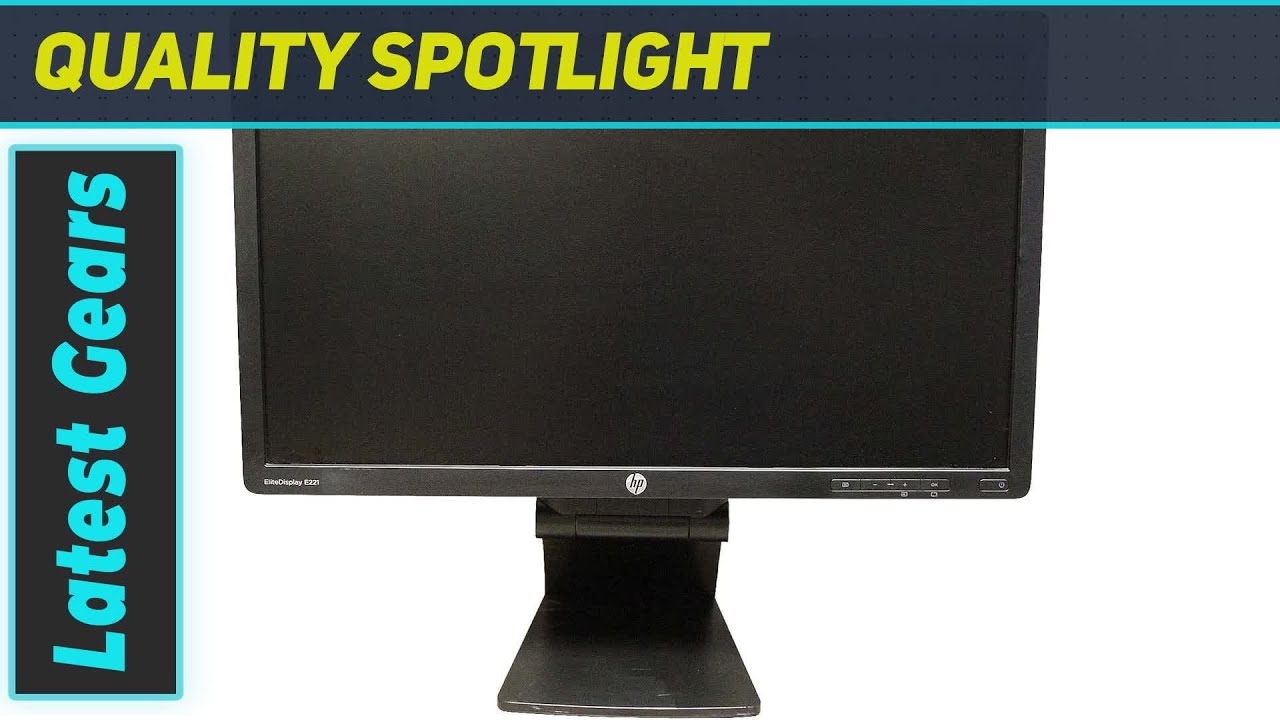 reviewHP EliteDisplay E221 21.5-Inch Monitor Review - YouTube