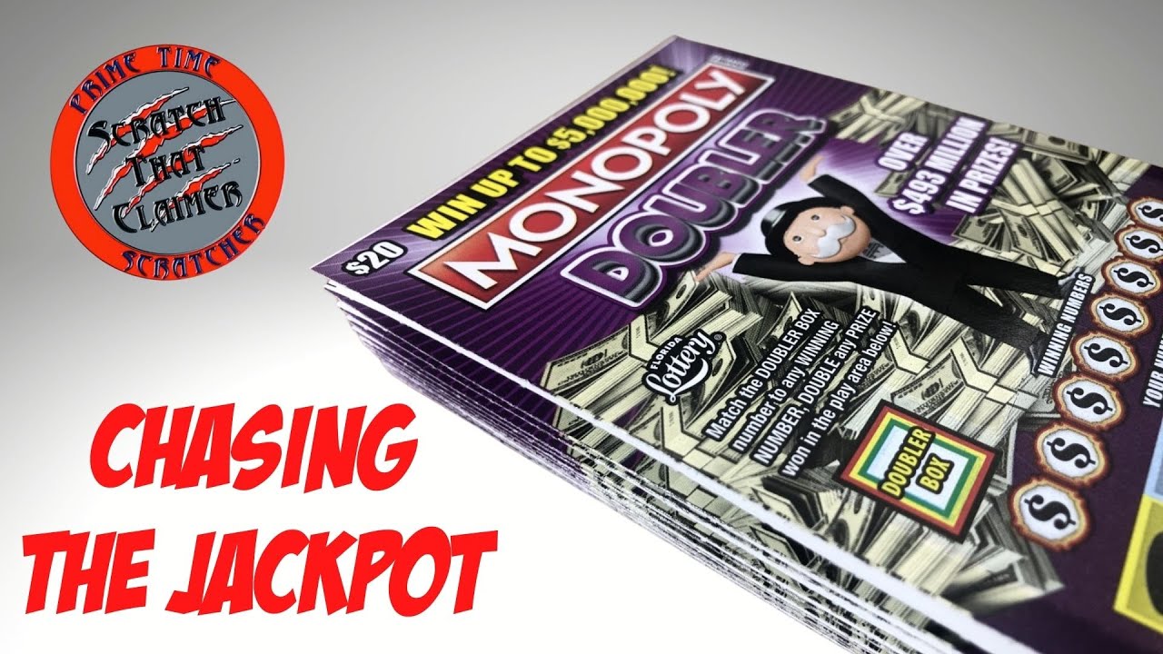 $20 MONOPOLY DOUBLER - CHASING JACKPOTS - YouTube