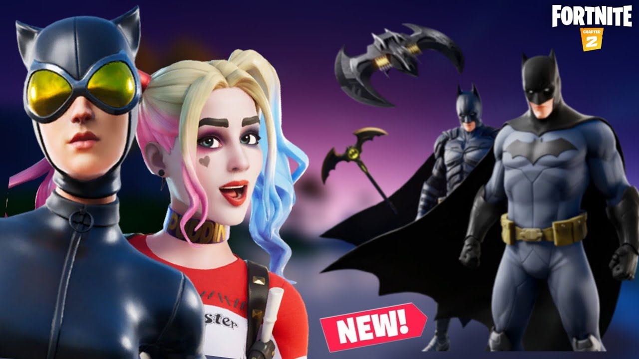 *NEW* All Batman DC Skins + Cosmetics Are Back!!! (Fortnite Item Shop ...