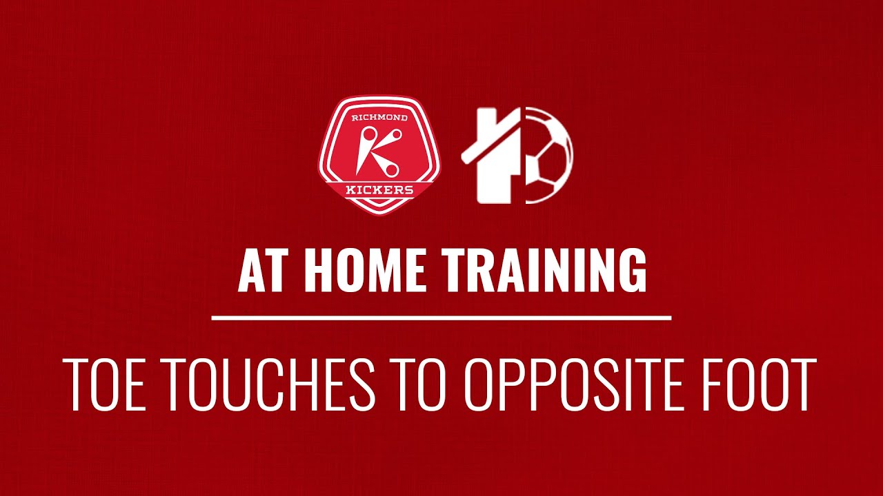 Toe Touches To Opposite Foot - YouTube