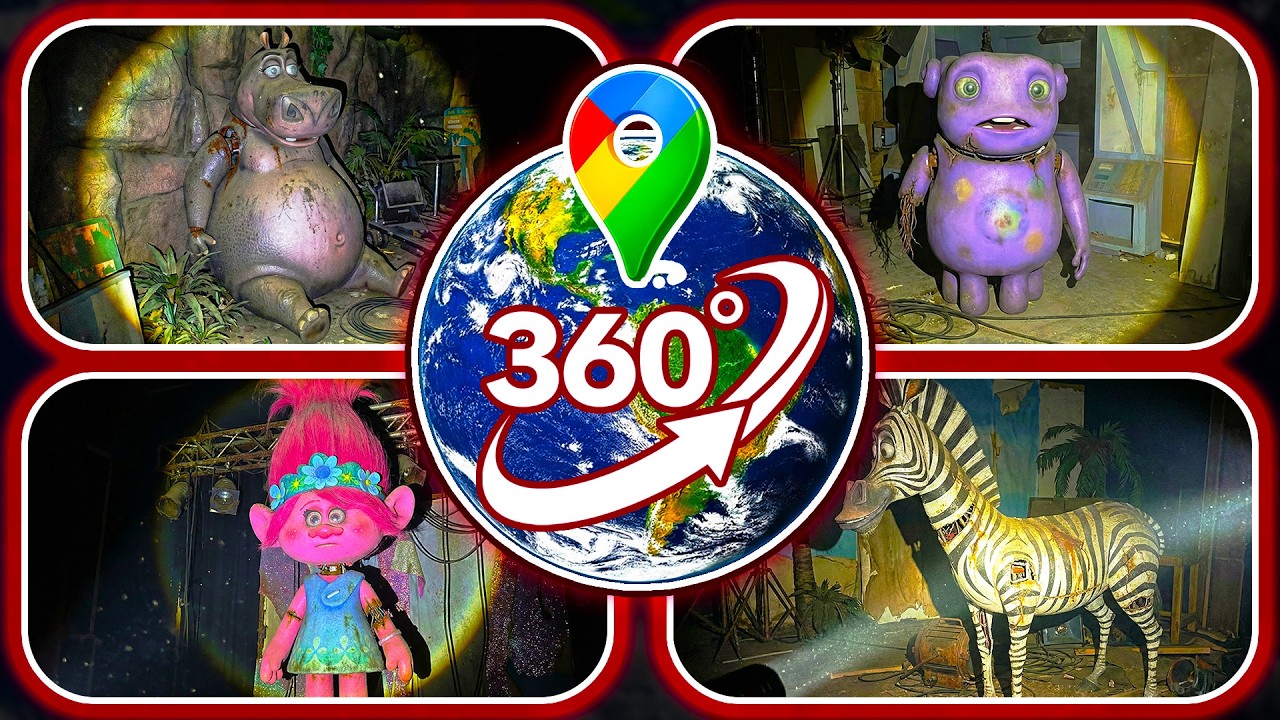 Giant DreamWorks Characters Found in Abandoned Places on Google Maps ...
