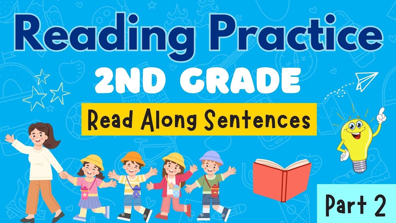 Fun Reading Practice For Kids: Easy Read Along Sentences For First And ...