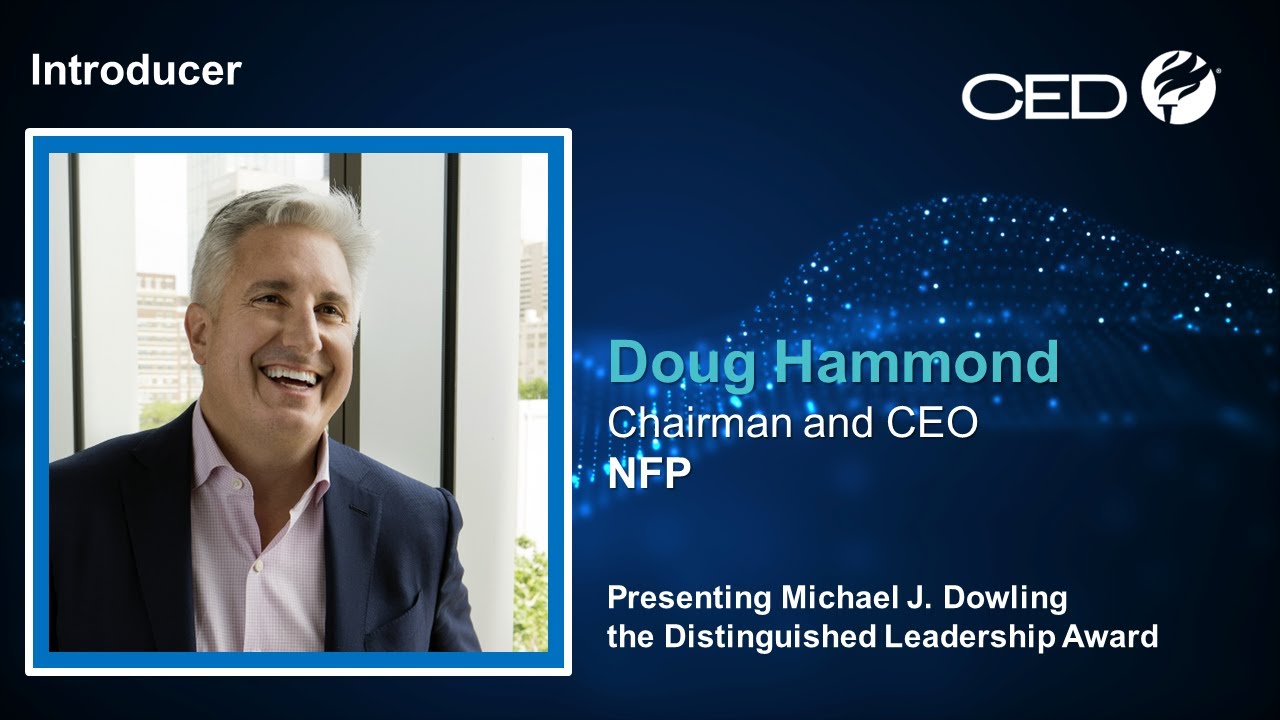 2023 CED Distinguished Leadership Awards: Doug Hammond - YouTube