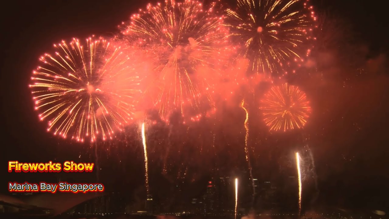 World's Most Expensive Fireworks Show - Marina Bay Singapore Pure Magic ...