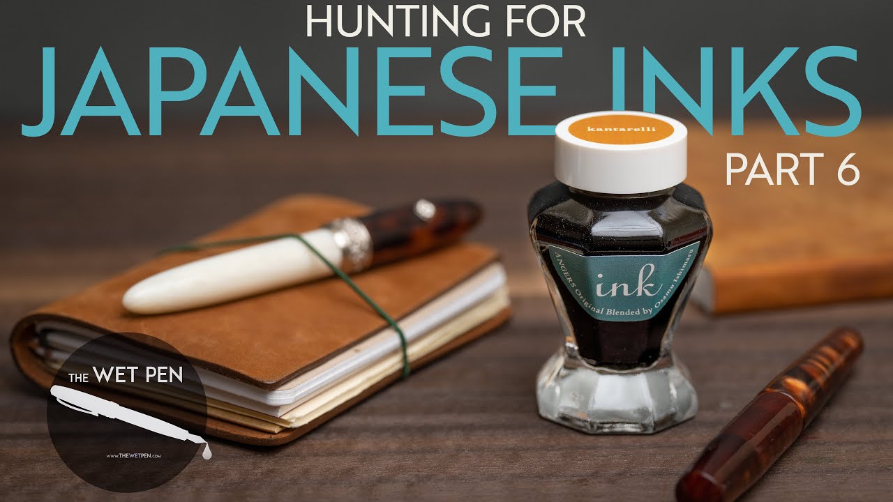 Hunting for Japanese Exclusive Inks: Part 6, Kobe and Kyoto - YouTube