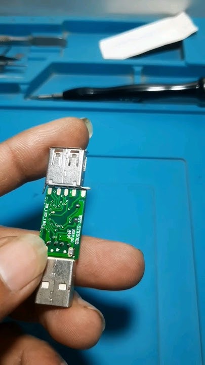 C type edl bootloader unlock cable dongle #diy - YouTube