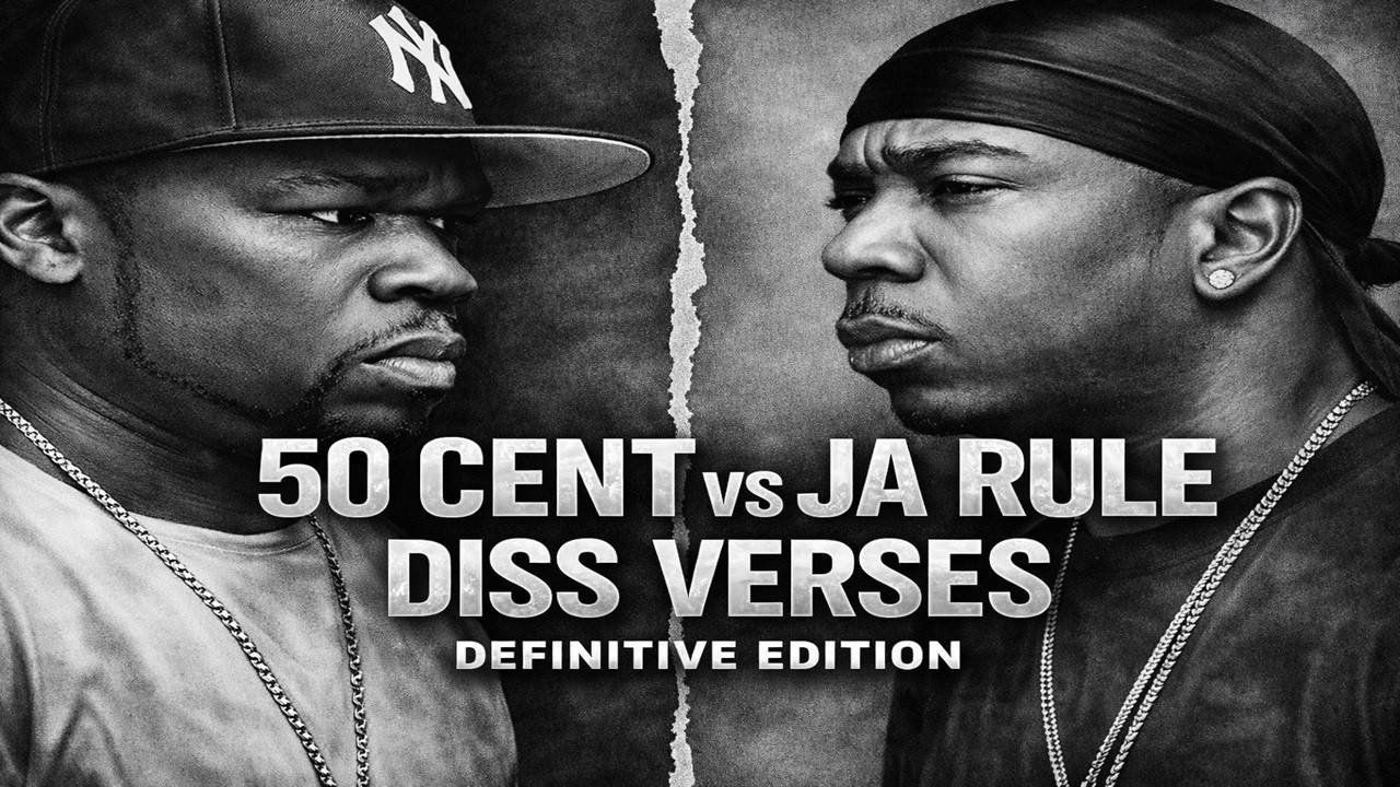 50 Cent vs Ja Rule - DISS VERSES | Definitve Edition | Head 2 Head ...