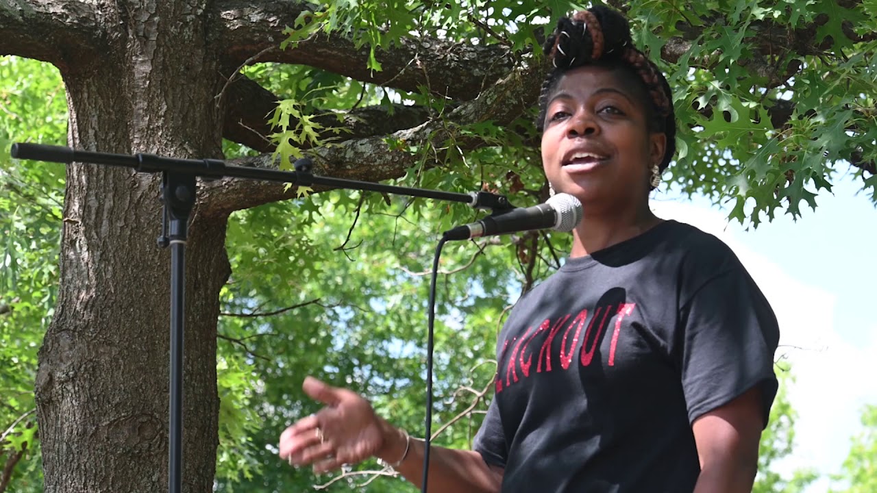 Monique Butler, East Hartford Teachers Rally for Black Lives Matter ...