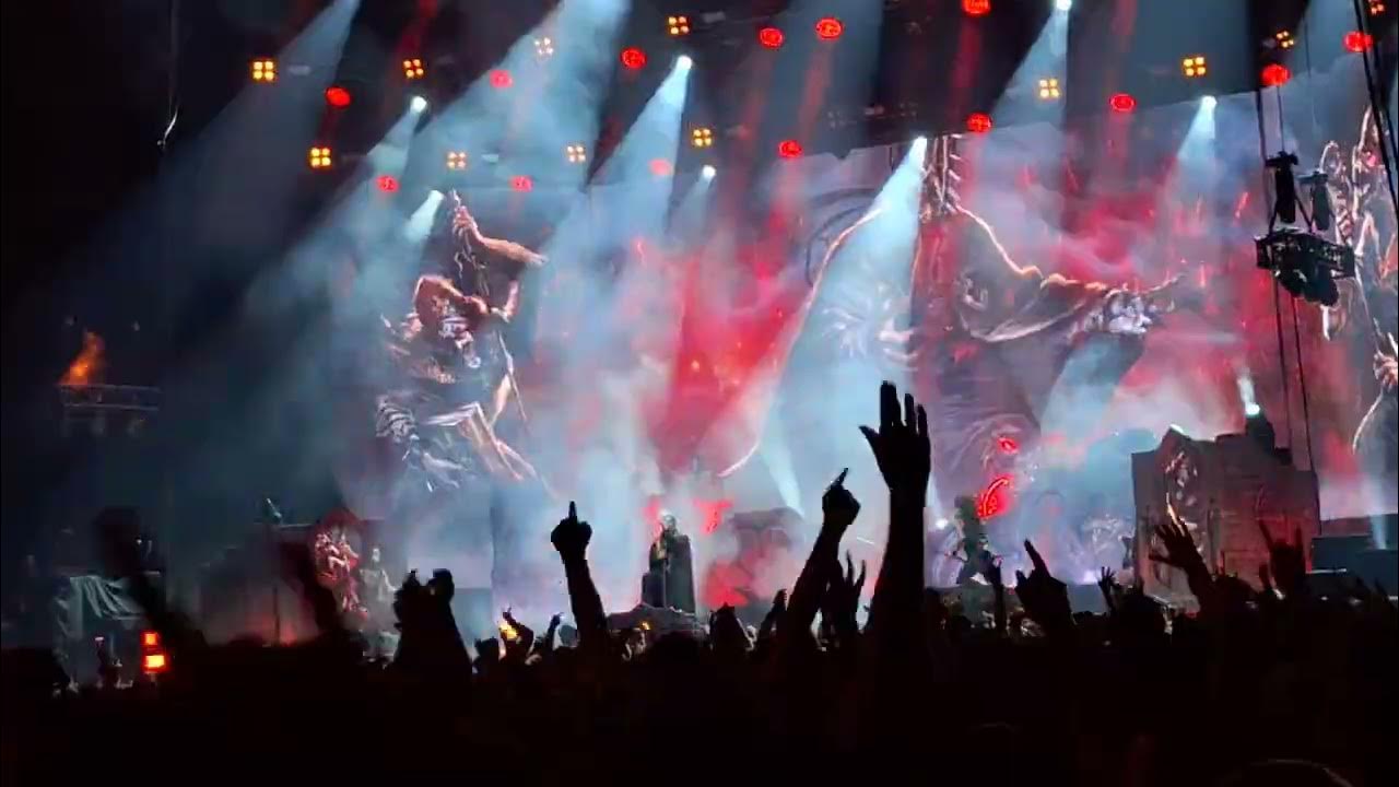 Powerwolf - Sanctified with Dynamite live Budapest 2024 - YouTube