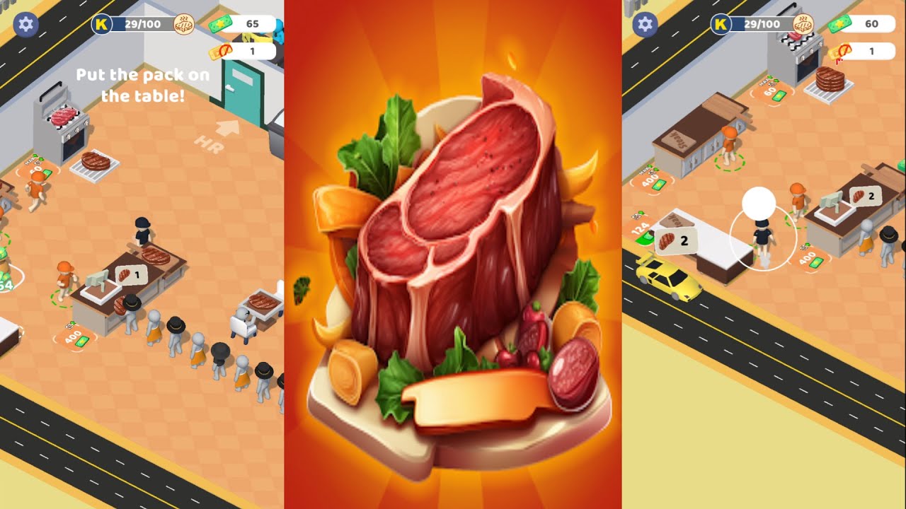 Steak Master: Steak Please Gameplay Mobile Game Walkthrough All Levels ...