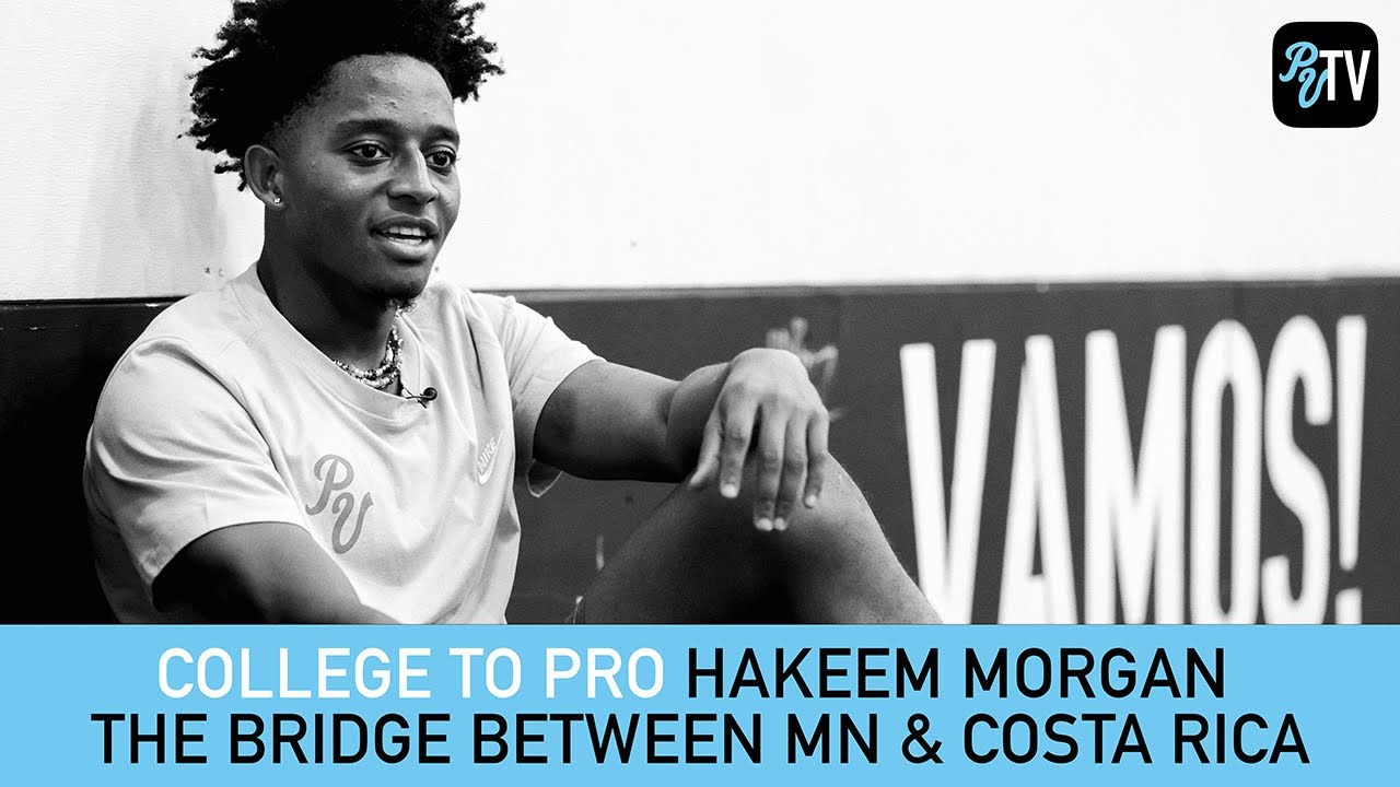 HAKEEM MORGAN - College to Pro, bridging Minnesota and Costa Rica - YouTube