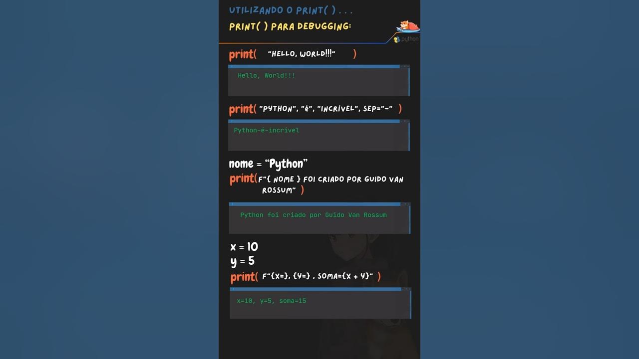 PRINT | PYTHON - Ep.1 - YouTube