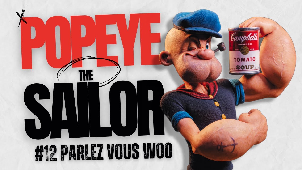 Popeye The Sailor - #12 Parlez Vous Woo - YouTube