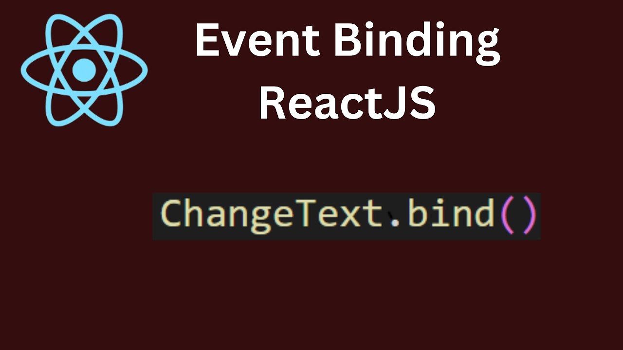 Reactjs Event Binding React Tutorial 17 Youtube
