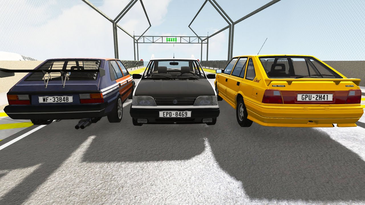 FSO POLONEZ - FPS TRAPEZ - BeamNG Drive Mods #17 | Radex - YouTube