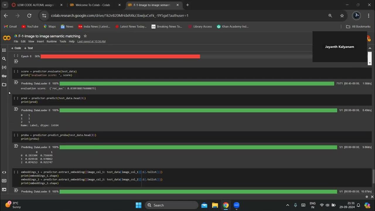 Image to image semantic matching using autogluon - YouTube