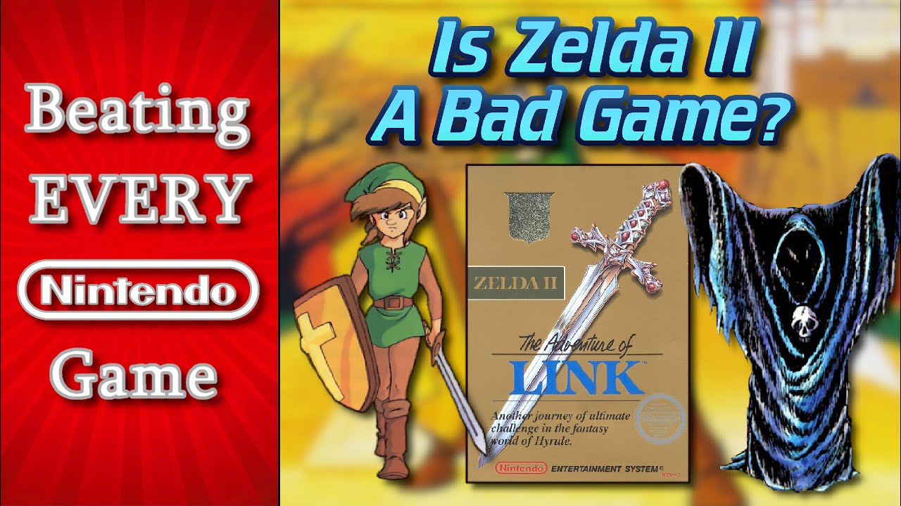 The Black Sheep of the Zelda Franchise | Zelda II: The Adventure of ...