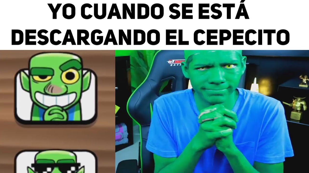 Yo cuando se está descargando el cepecito - YouTube