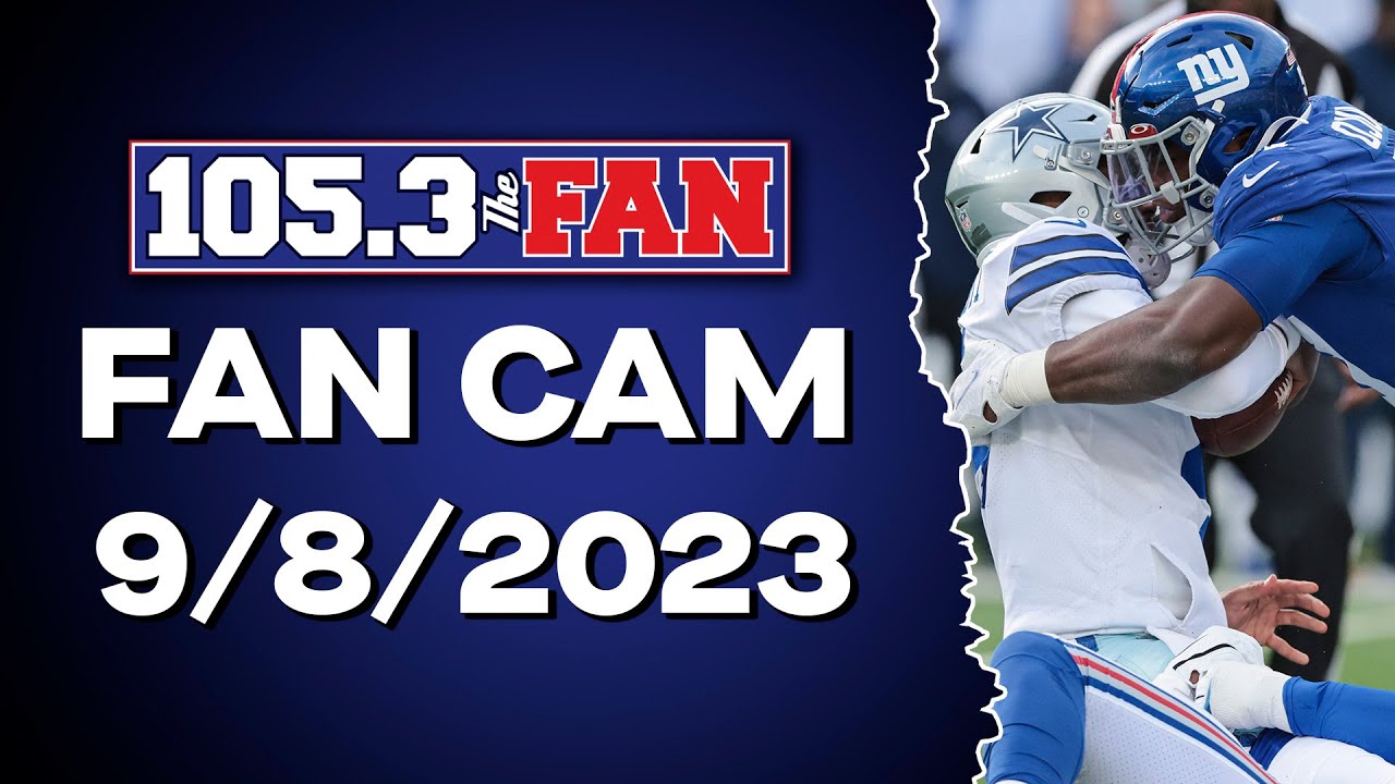 105.3 The Fan Fan Cam 9/8/2023 - YouTube