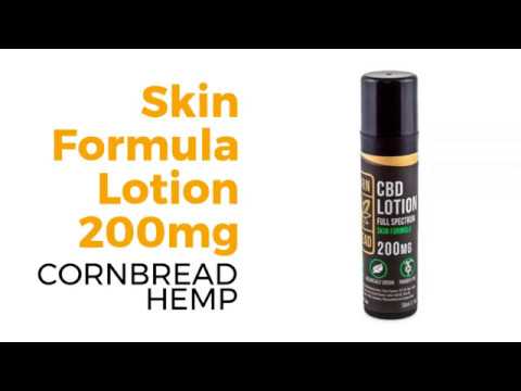 Cornbread CBD Skin Formula Lotion - YouTube
