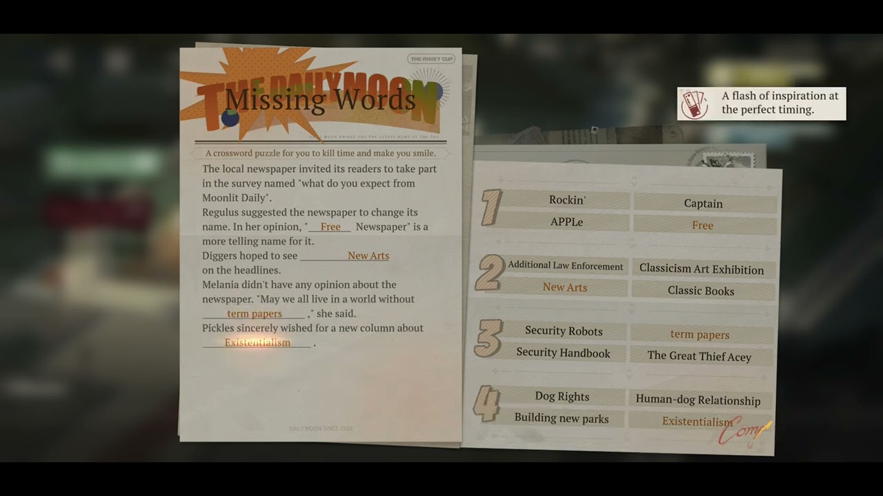 The Daily Moon's correct answers in Reverse 1999 - YouTube