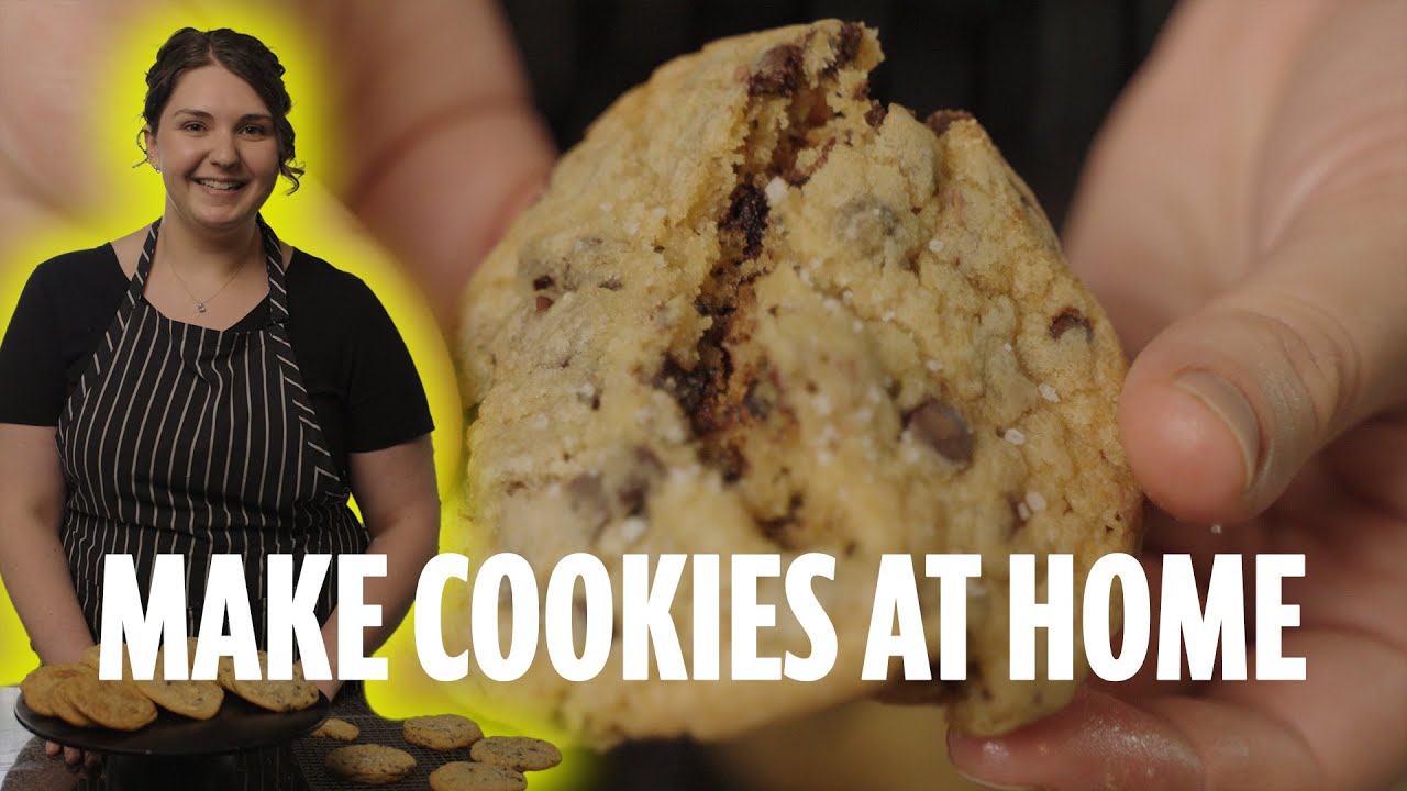 How to Make Cookies at Home | Salted Chocolate Chip, White Chocolate ...