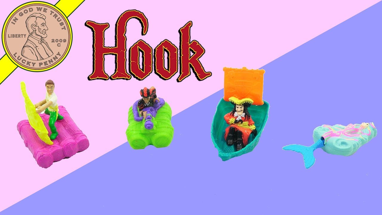 Hook - Peter Pan McDonald's 1991 Happy Meal Toys - YouTube