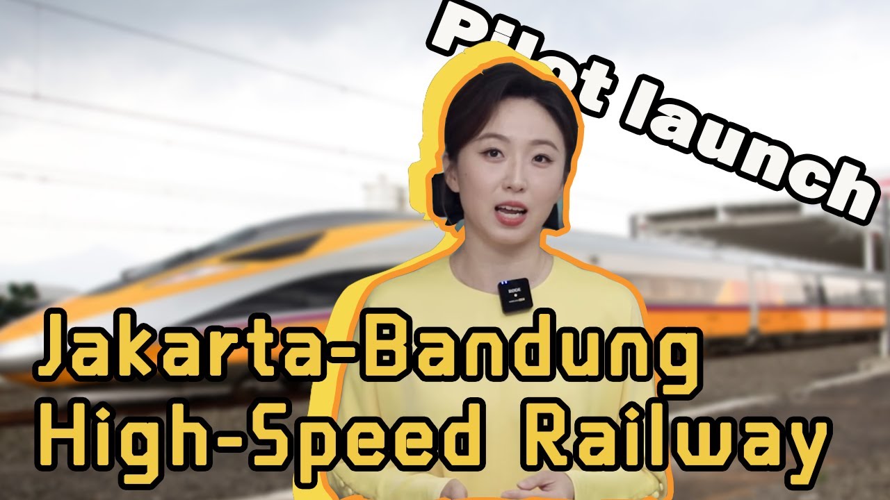 Pilot launch of the Jakarta-Bandung High-Speed Railway: High-quality development for all - YouTube