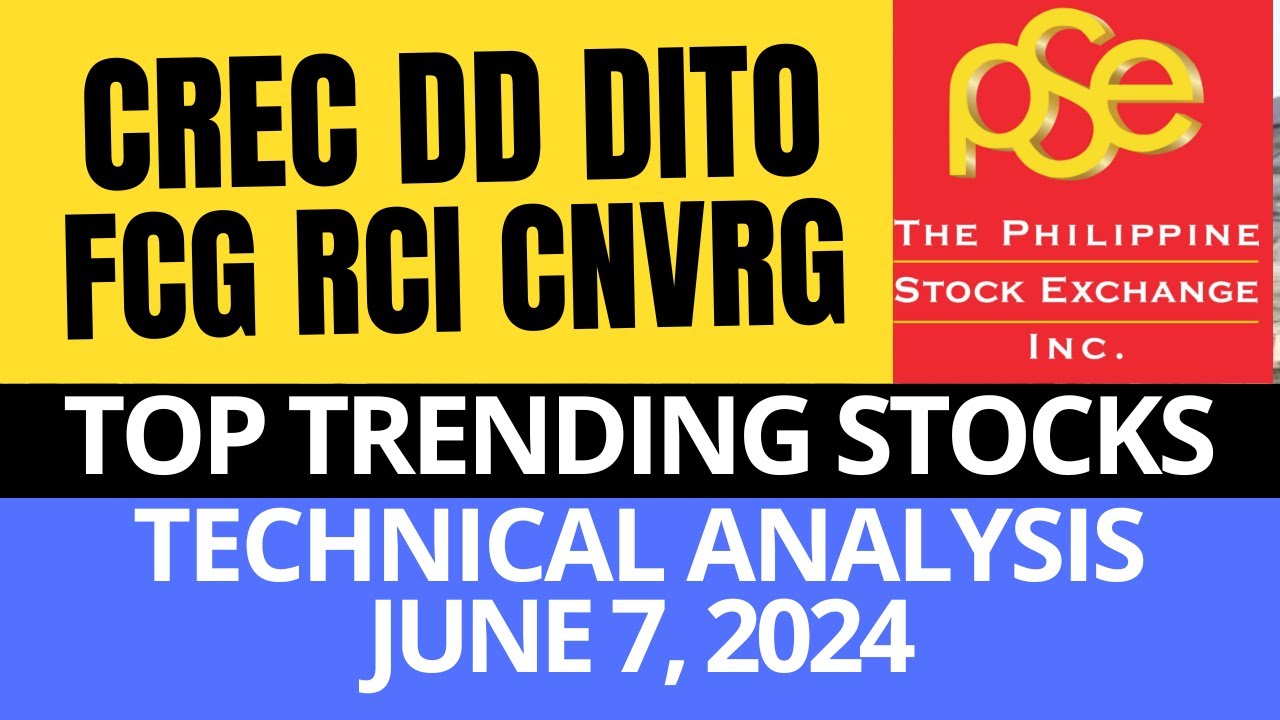 [STOCK MARKET] CREC | DD | DITO | FCG | RCI | CNVRG : PSE TECHNICAL ...