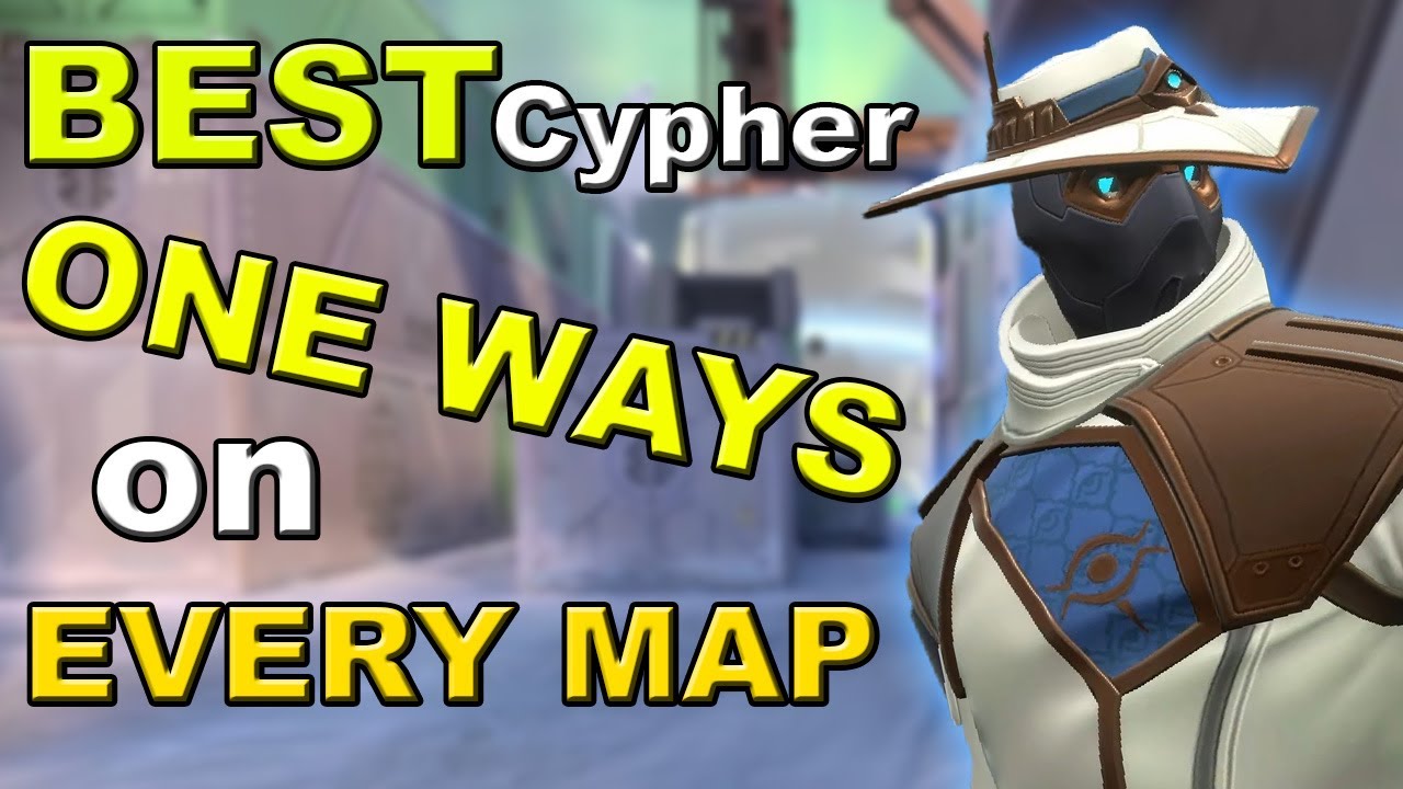 BEST Cypher One Way Smokes spots on EVERY MAP - Valorant Tricks #27 ...